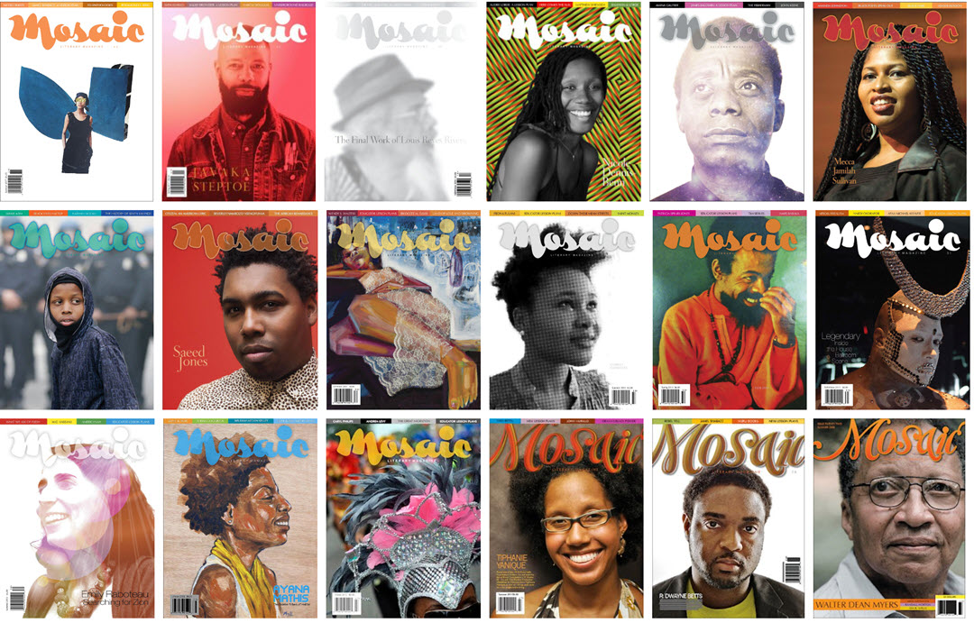 Mosaic Magazine Covers Winter 1998 to Fall 2023