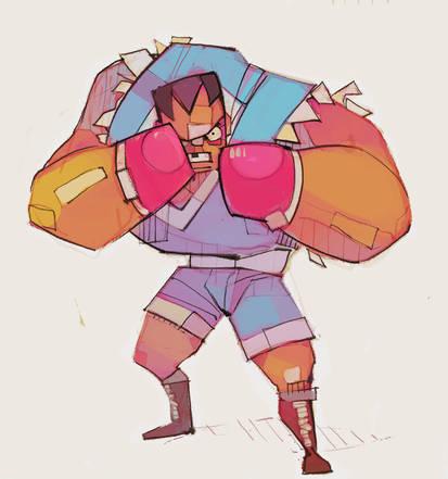 Street fighter and other gaming art from Michael Firman - BGE Journal ...